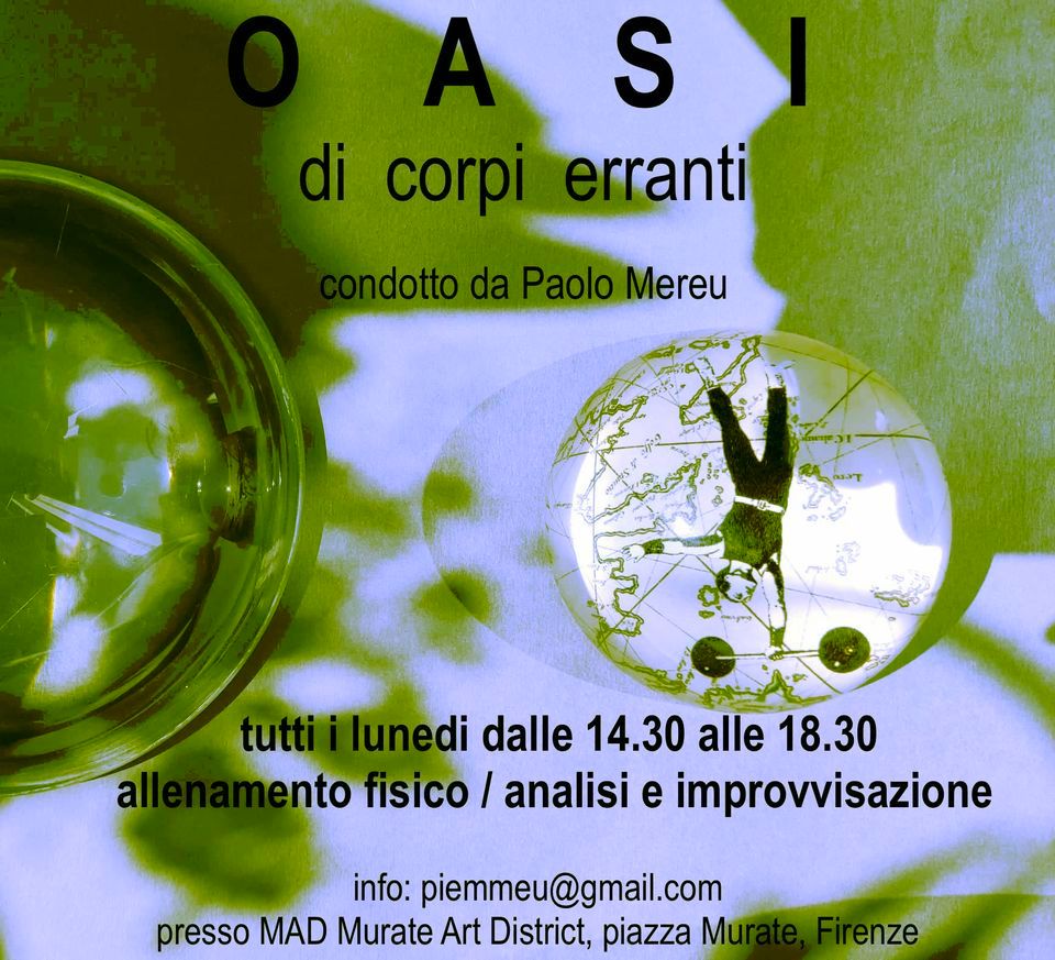 OASI di corpi erranti. Allenare e riflettere sui linguaggi del corpo ...