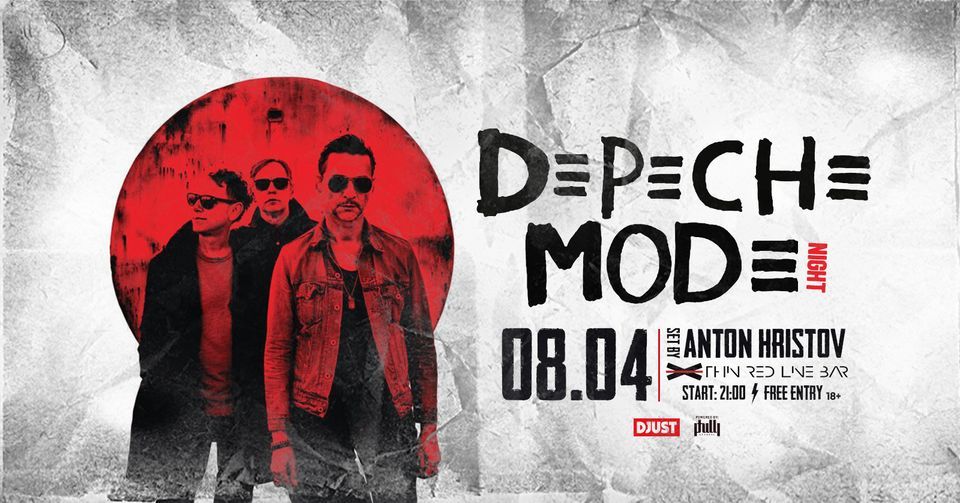 DEPECHE MODE night @ Thin Red Line Bar | Anton Hristov set - 08.04.2022 ...