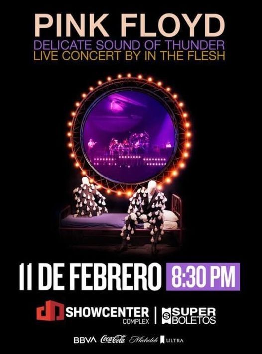 IN THE FLESH EN CONCIERTO SHOWCENTER MONTERREY LA MEJOR BANDA TRIBUTO A ...