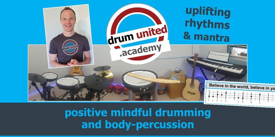 drum united ~ positive mindful drumming & body-percussion {UNDER 5s} at Milton Keynes Central ...