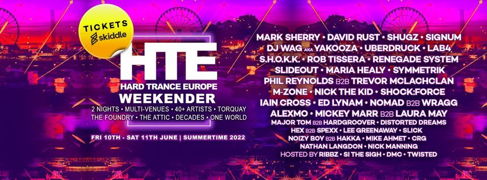 Hard Trance Europe Weekender 2022 at 11 Torwood Street,Torquay,TQ1 1ED ...