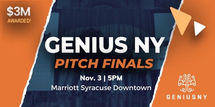 GENIUS NY Pitch Finals | Marriott Syracuse Downtown (100 East Onondaga ...