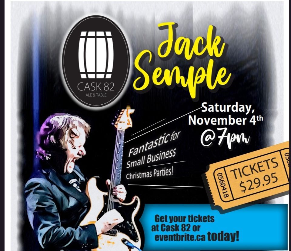 Jack Semple At Cask 82 at Cask 82, Moose Jaw on 4th November, 2023