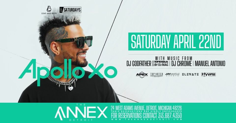Join me this Saturday at The Annex with a special guest Apollo XO, make ...