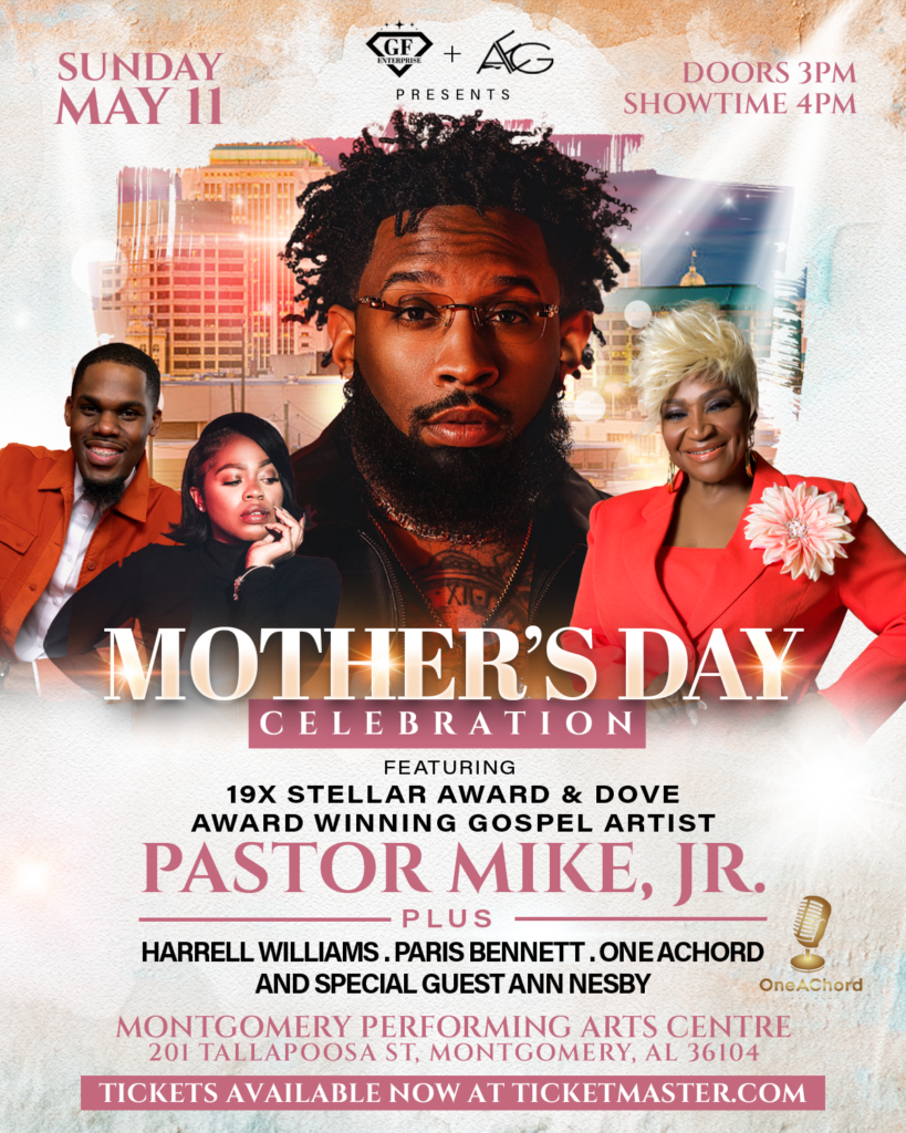 Pastor Mike Jr. with Paris Bennett, Harrell Williams and Ann Nesby at ...