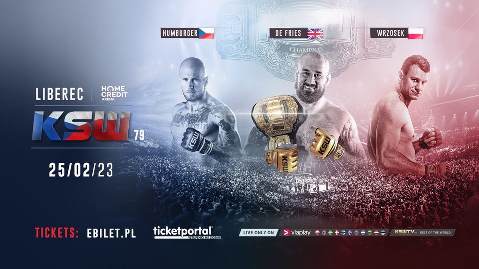 KSW 79: Liberec | Home Credit Arena, Liberec, LI | February 25, 2023