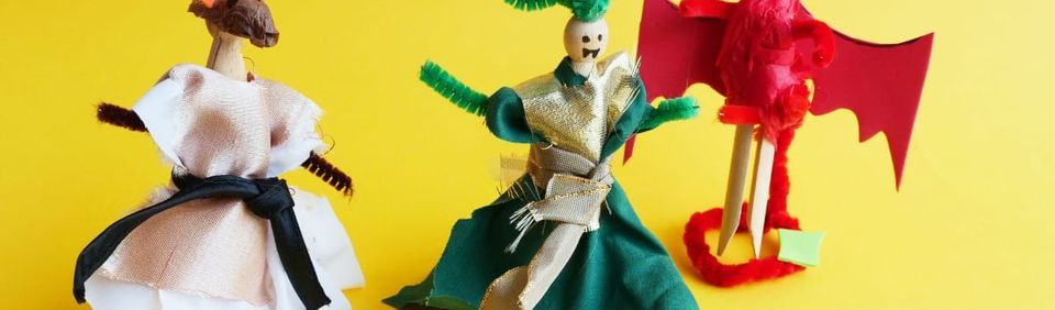 Peg Doll Mythical Characters: 5 - 10 year olds | The Lightbox, Woking ...