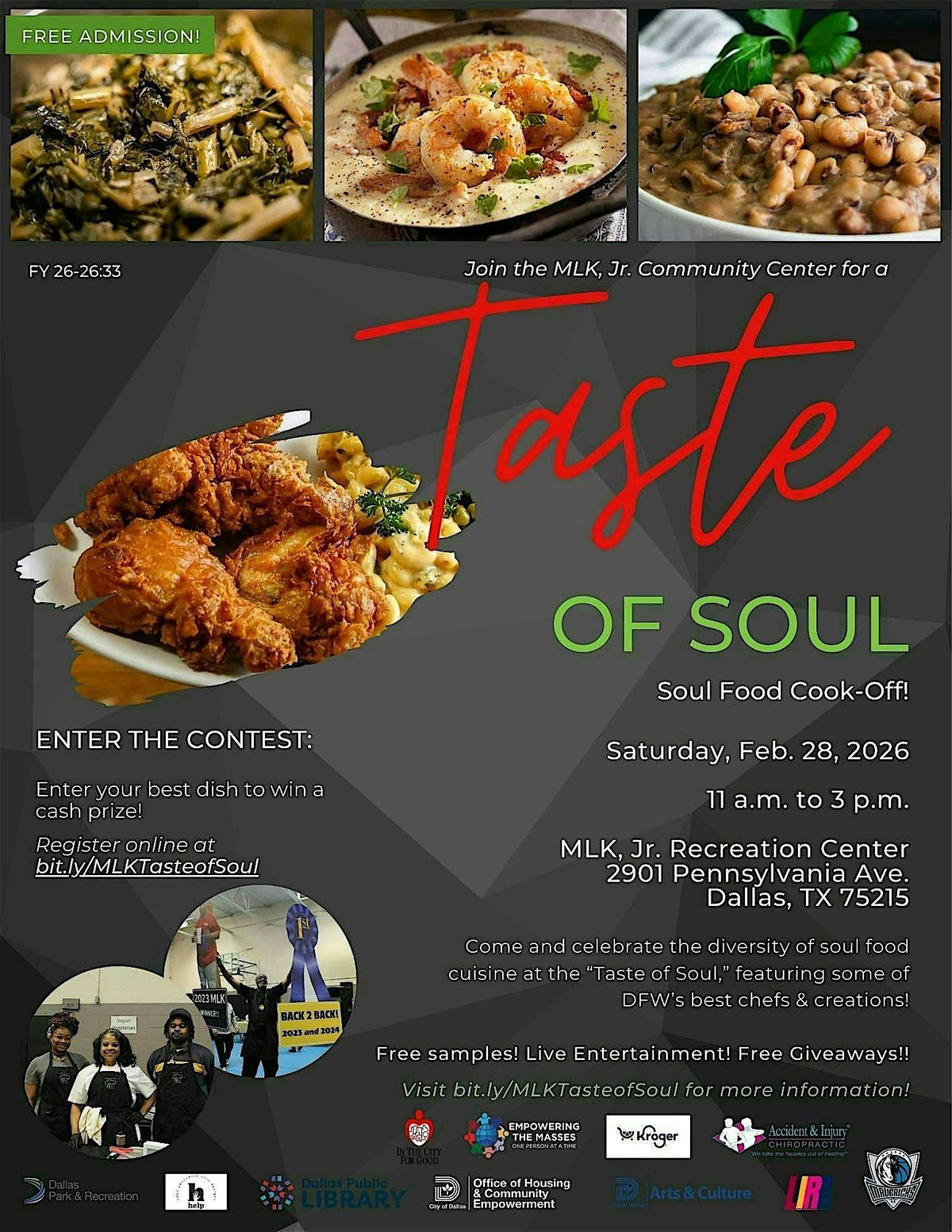 2026 Taste of Soul (Soul Food Cook Off) at 2901 Pennsylvania Ave ...