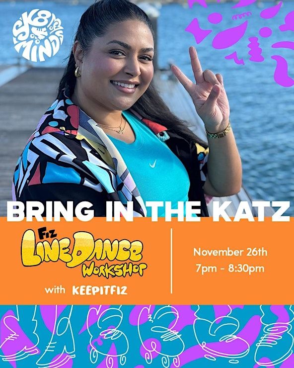 SK8 OF MINDS x Reading Rollers: Line dancing with Fiz & Caz at St Bart ...