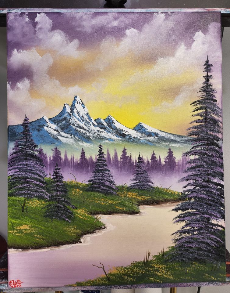 SOLD OUT- PAINT LIKE BOB ROSS- BANANA FACTORY | The Banana Factory ...