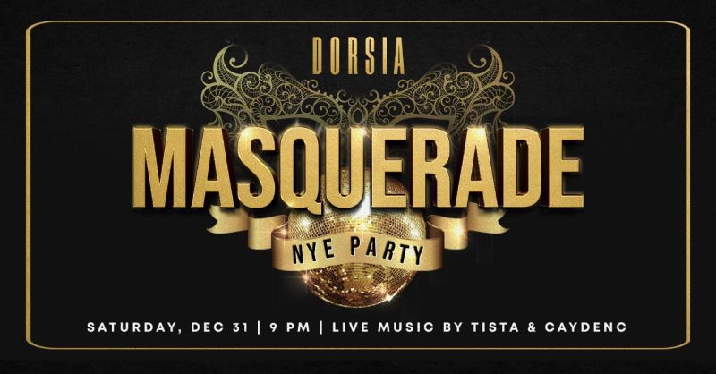 New Years Eve Masquerade | DORSIA, Milwaukee, WI | December 31, 2022