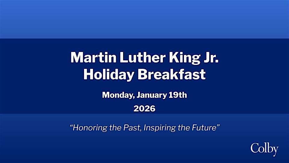 2026 Martin Luther King Jr. Holiday Breakfast at Gordon Center For ...