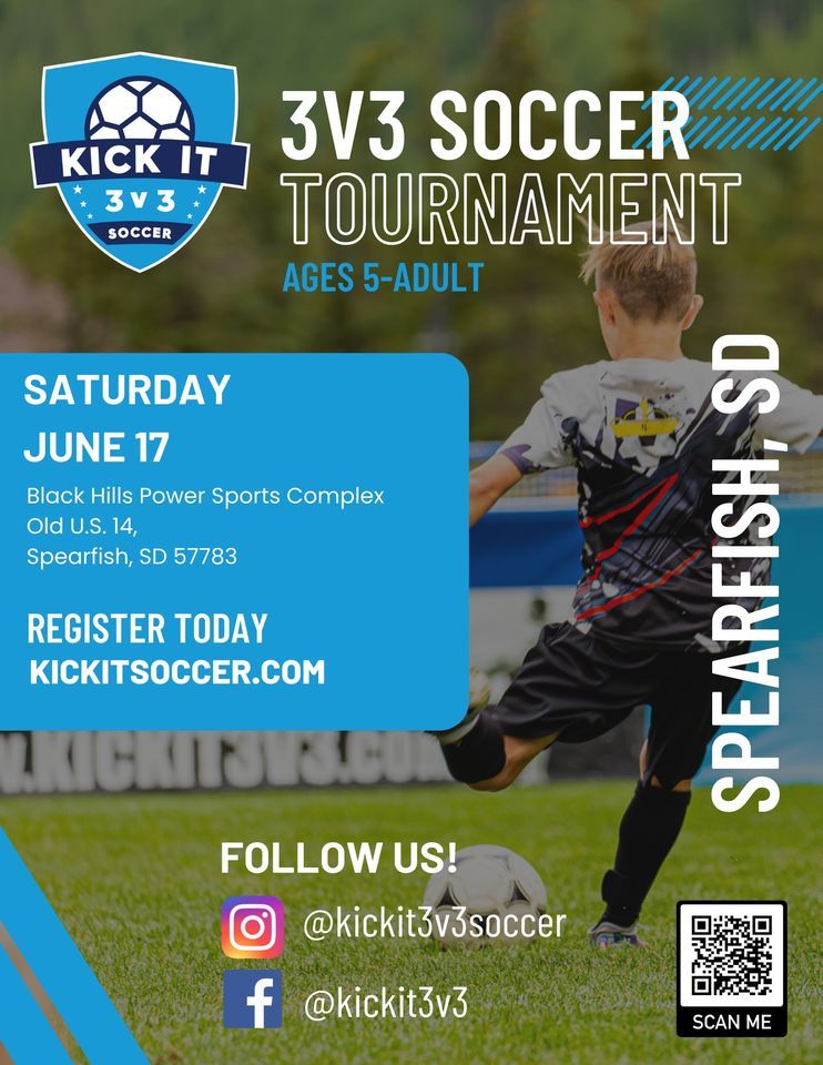 3v3 Tournament at Black Hills Power Sports Complex, Spearfish on 17th ...