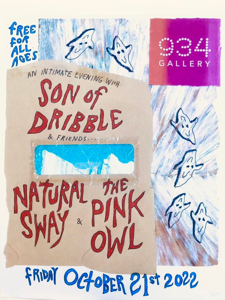 Son of Dribble//Natural Sway\\Pink Owl at 934 Gallery | 934 Gallery ...