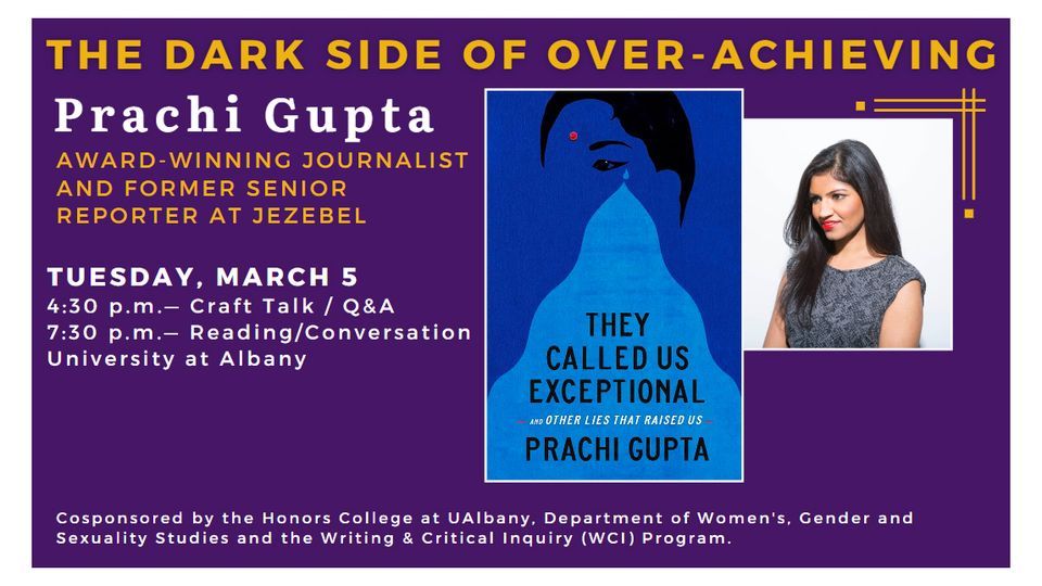 Conversation with Prachi Gupta, author of They Called Us Exceptional ...