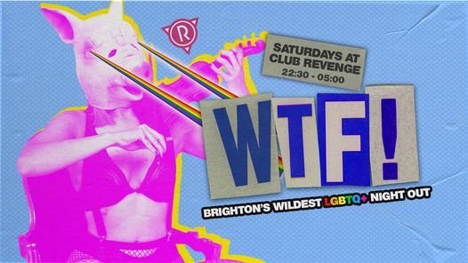 WTF! - Saturdays at Club Revenge at Revenge Brighton on 4th December, 2021