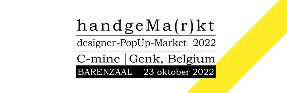 HANDGEMARKT 2022 | C-mine, Genk, LI | October 23, 2022