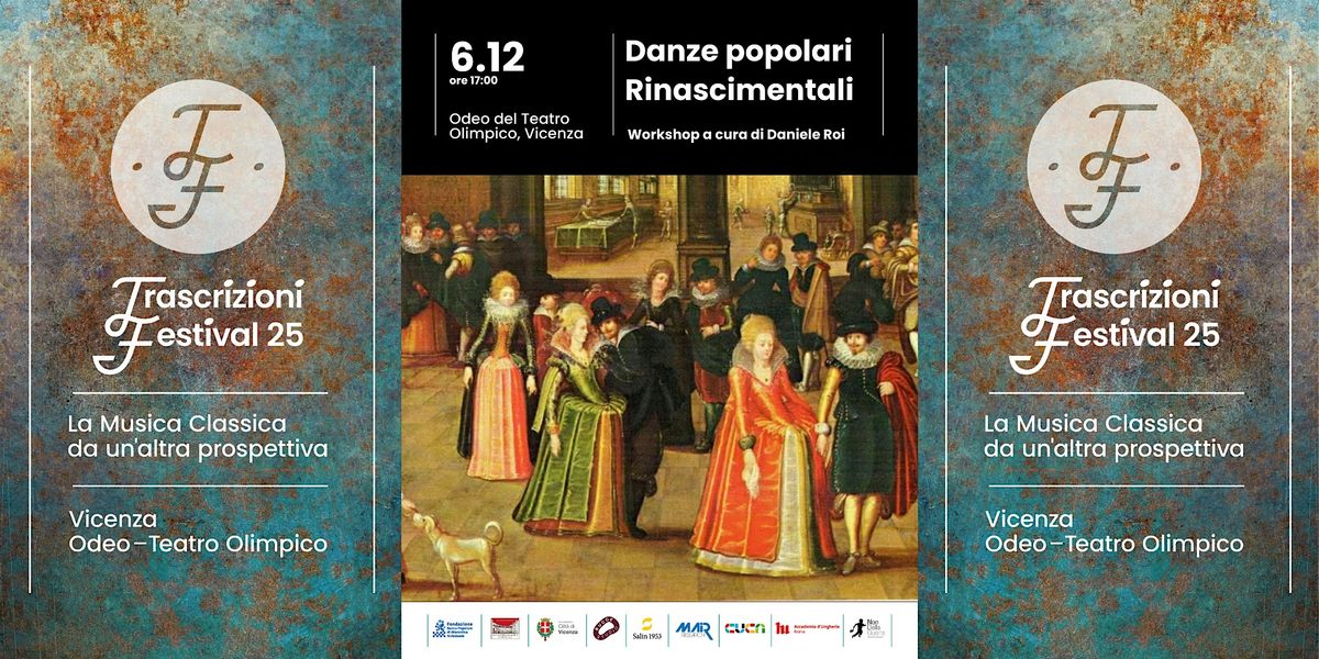Workshop di danza popolare rinascimentale a cura di Daniele Roi at Odeo ...