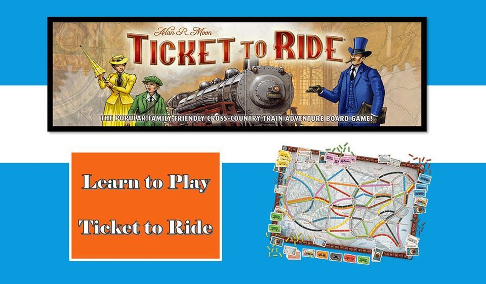 Learn to Play: Ticket to Ride Board Game at For the Win Game Store ...