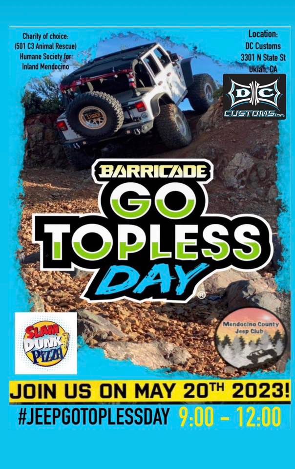 Barricade Go Topless Day | Line-X Of Ukiah | May 20, 2023