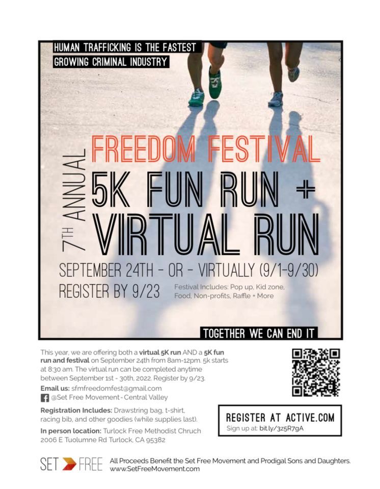 7th Annual Freedom Festival and 5k Fun Run at 2006 E Tuolumne Rd ...
