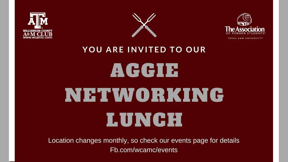 Aggie Networking Lunch | Mighty Fine (burgers, fries, and shakes ...