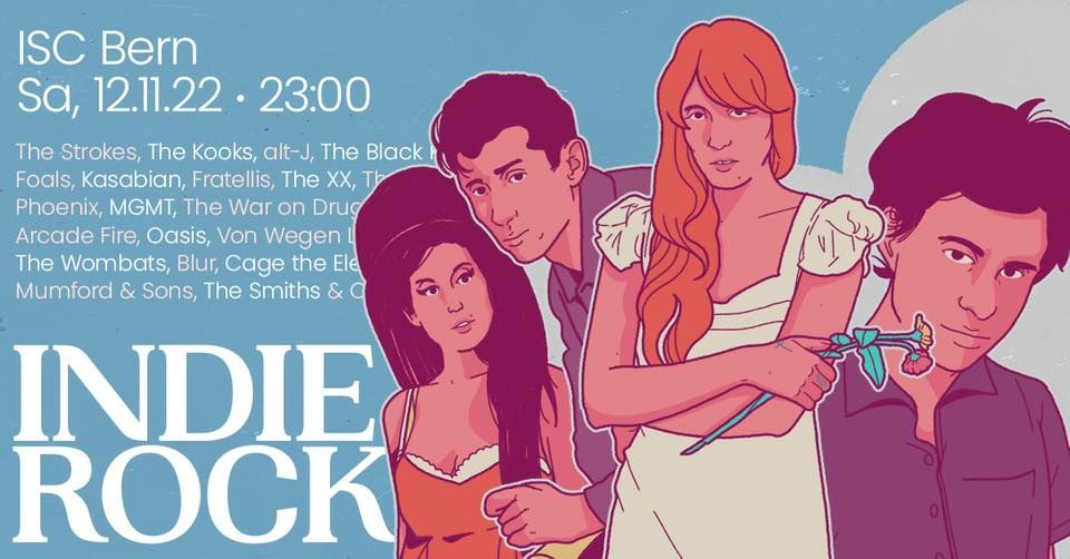 INDIE ROCK // ISC Bern at ISC Club Bern on 12th November, 2022