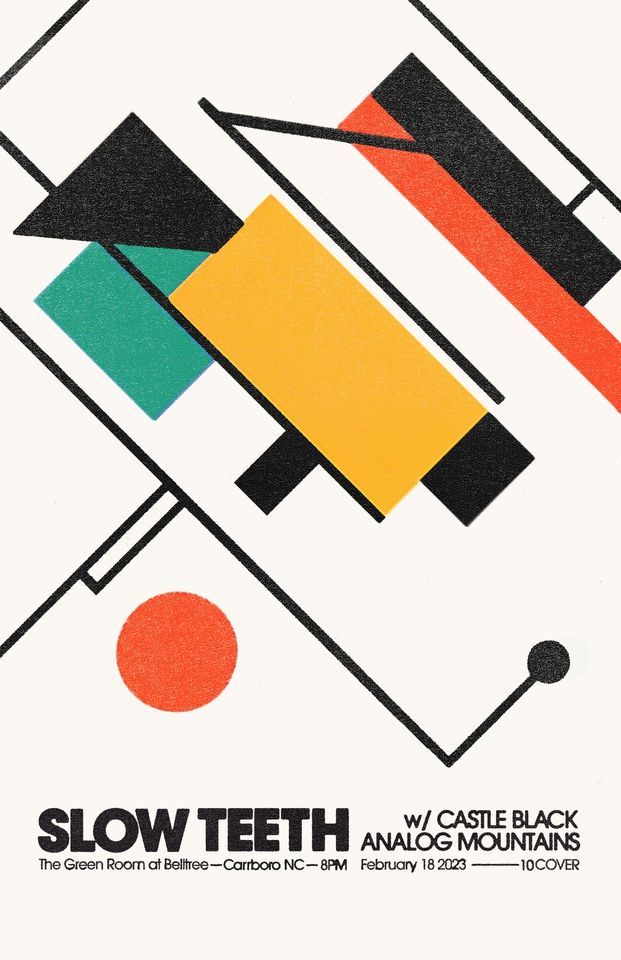 Slow Teeth w/ Castle Black + Analog Mountains at THE GREEN ROOM at ...