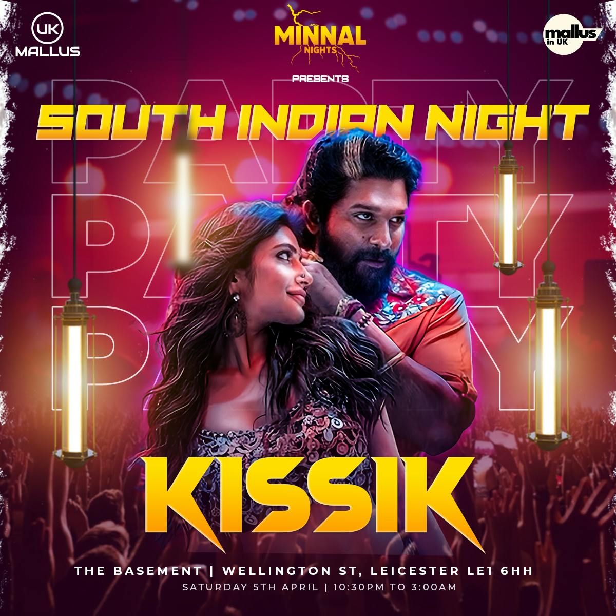 KISSIK | The Basement, Leicester, EN | April 5 to April 6