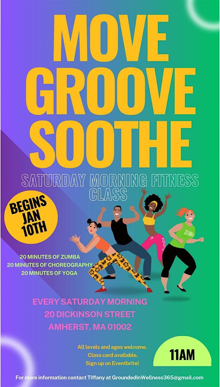 Move Groove & Soothe Winter/Spring 2026 at White Barn Studio, Amherst ...