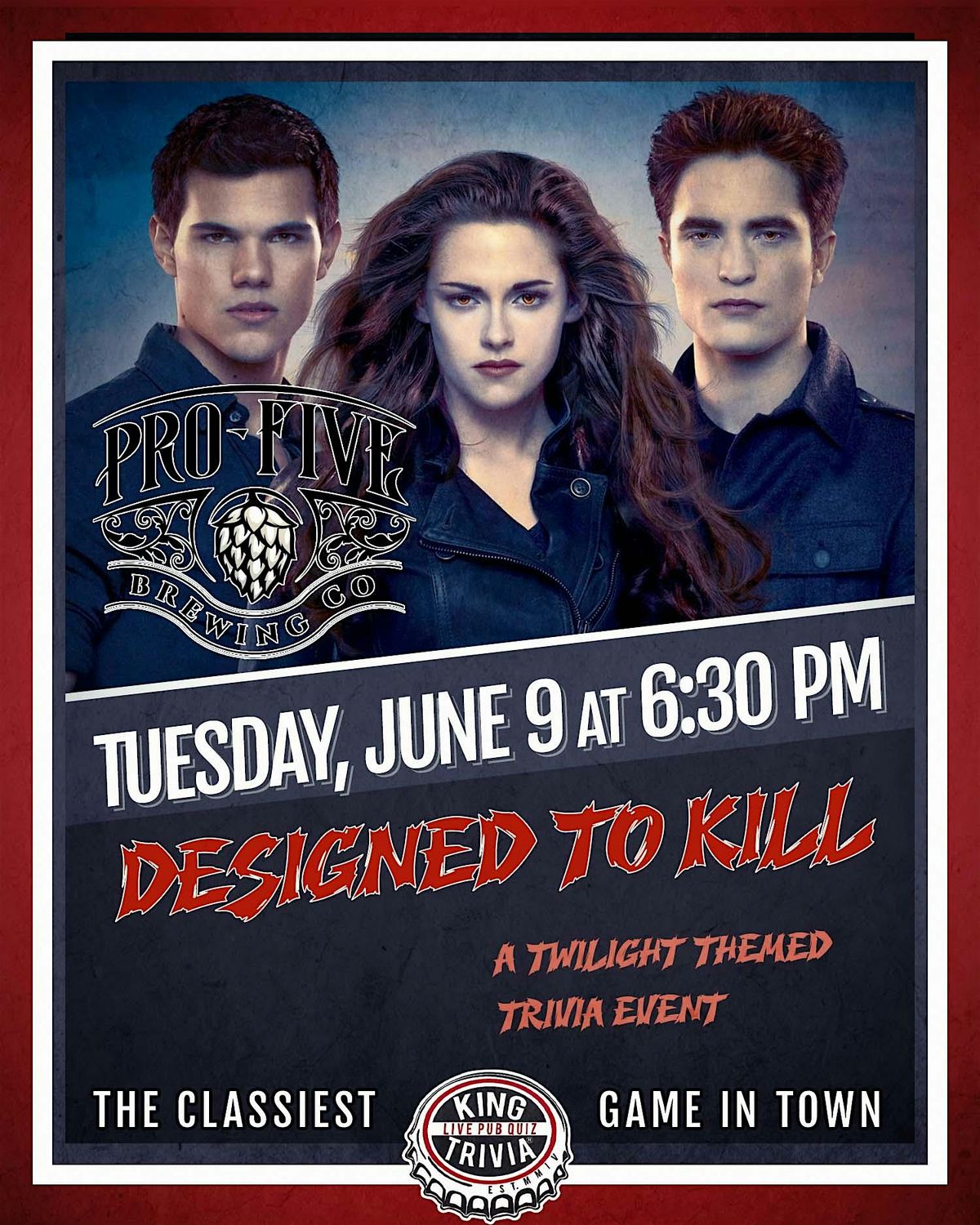 Twilight Trivia Night at Pro Five Brewing at Pro-Five Brewing Company ...