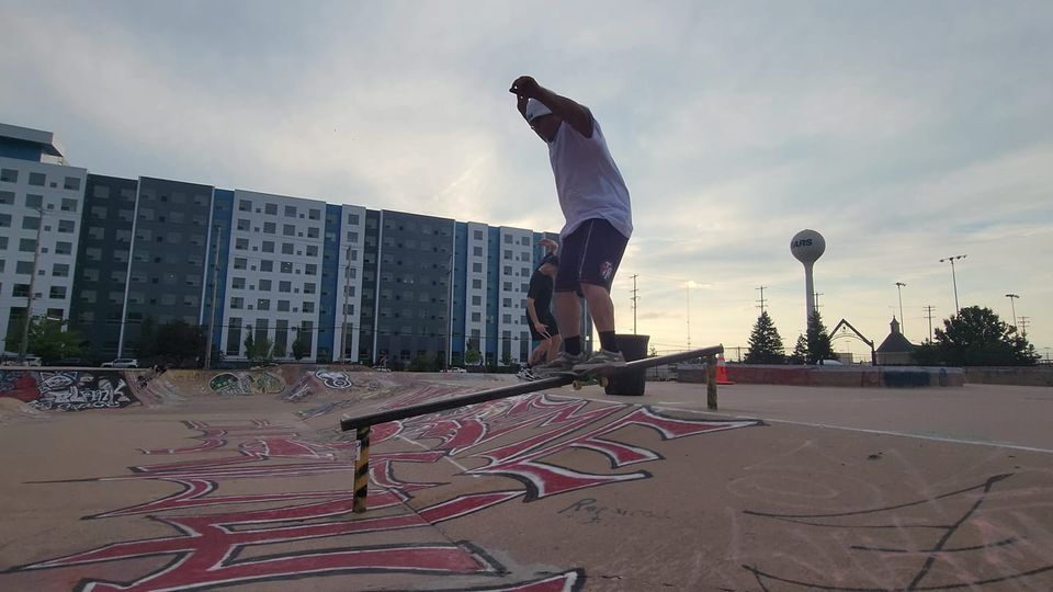 Skate/smoke sesh for Markieth | Flint Skatepark | July 30, 2022