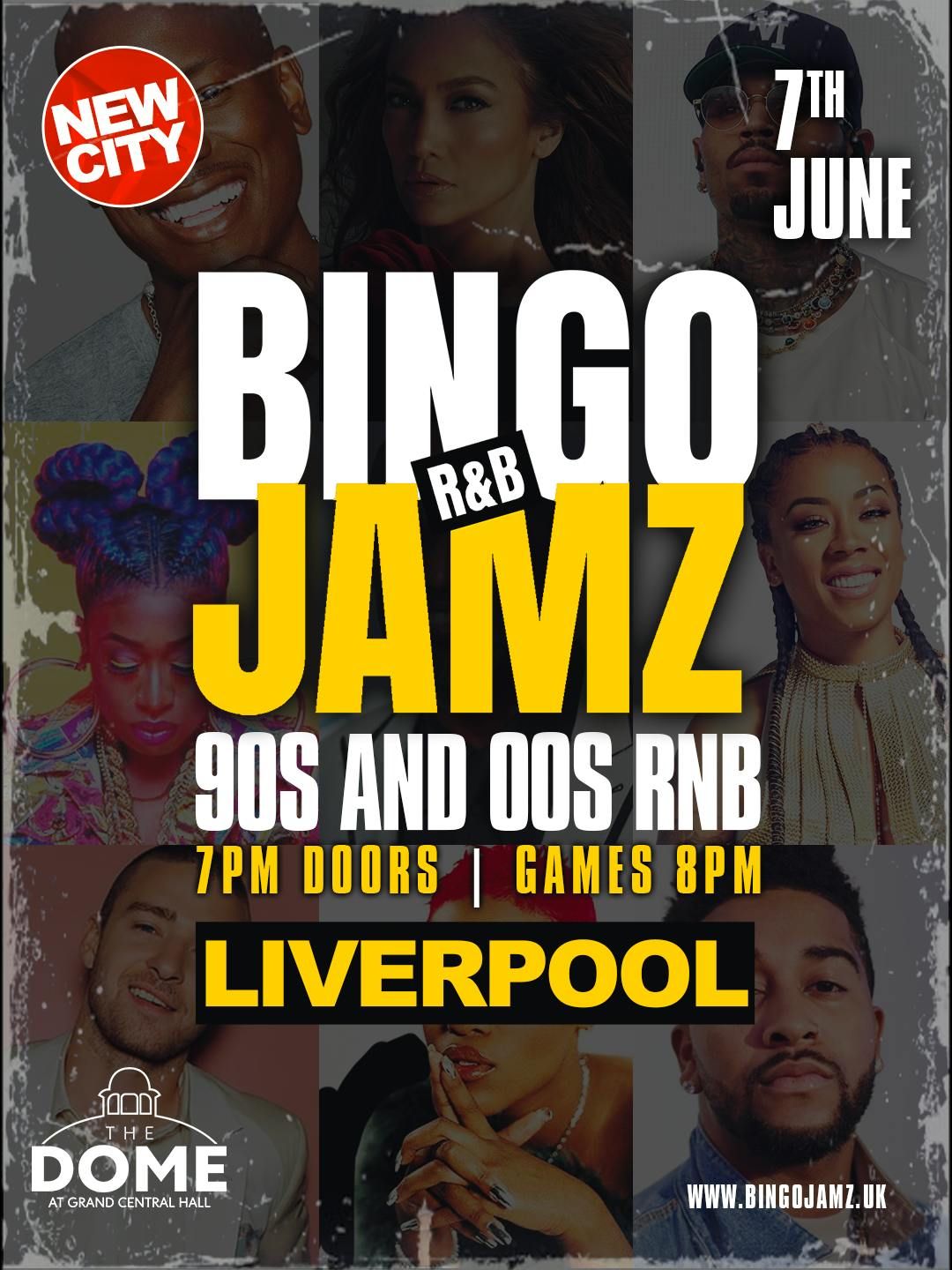 Bingo Jamz Liverpool | 7th June 2025 | The Dome at Grand Central Hall, Liverpool, EN | June 7, 2025