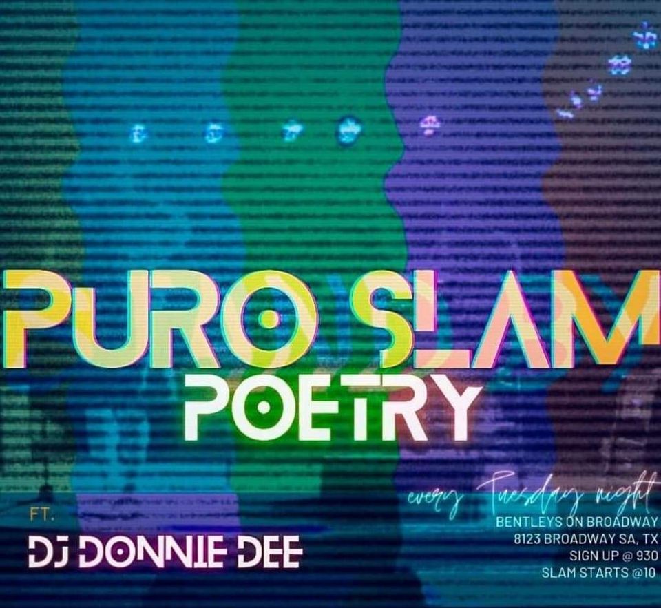 PuroSlam Poetry ft. DJ Donnie Dee | Pink Shark, San Antonio, TX ...