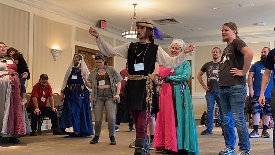 Medieval Fair Cast Rehearsal #5 | Scholar's Room OMU, Norman, OK ...