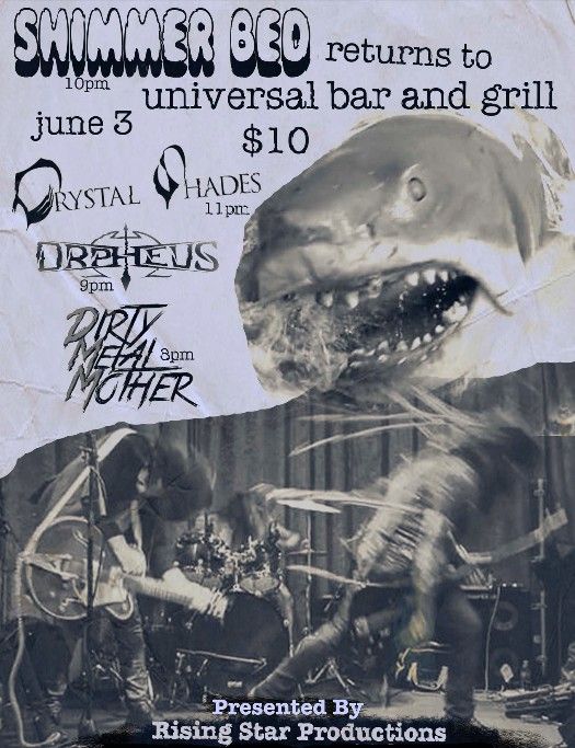 Shimmer Bed Returns to Universal Bar and Grill | Universal Bar & Grill ...