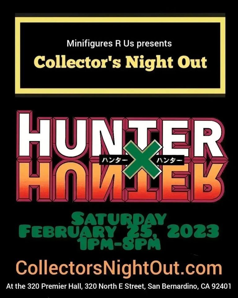 Collectors Night Out: Hunter x Hunter at The 320 Premier Hall, San ...