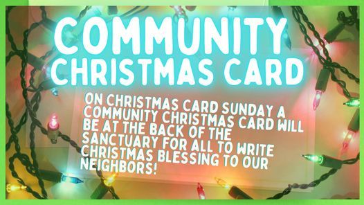 Community Christmas Card | Grandview UMC, Cuyahoga Falls, OH | December ...
