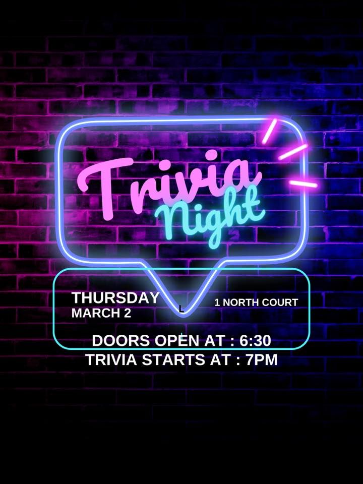 Trivia Night at Cafe Fresco, Crown Point on 9th March, 2023