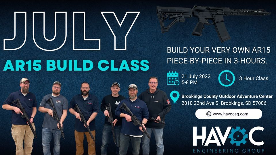 AR15 Build Class - Hosted by HAVOC Engineering Group at Brookings ...