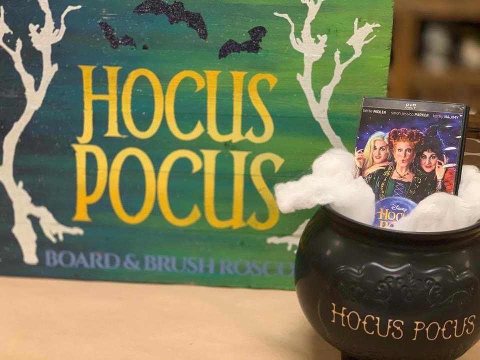 Board & Brush DIY Workshop & Hocus Pocus Trivia Night at 3523 Fairview Industrial Dr SE, Salem ...
