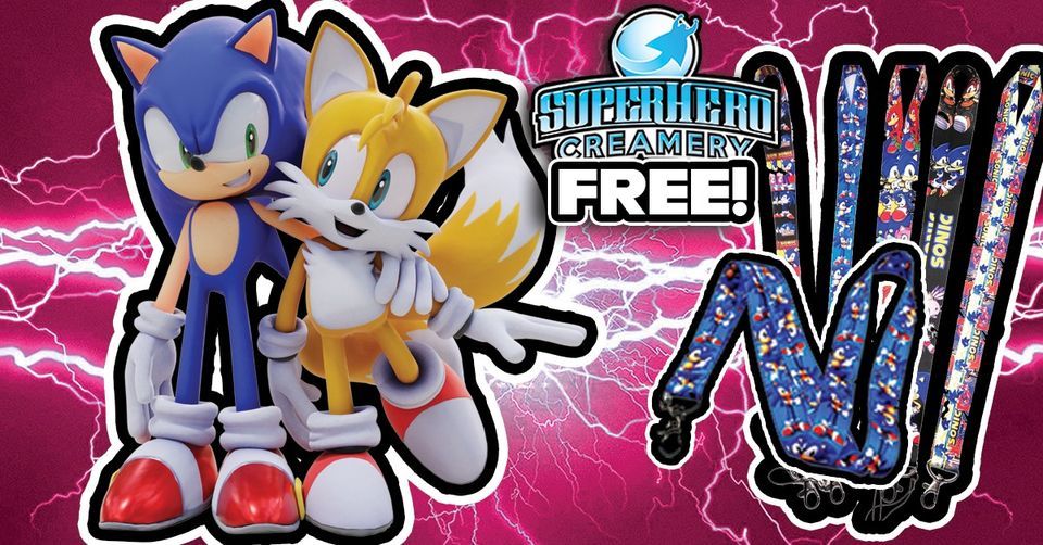 Meet Sonic & Tails In-Person! FREE Sonic & Tails Keychain | SuperHero ...