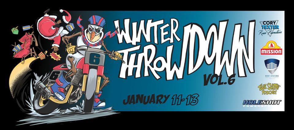 Winter Throwdown Flat Track Race Vol. 6 at Callahan Speedway on 11th ...