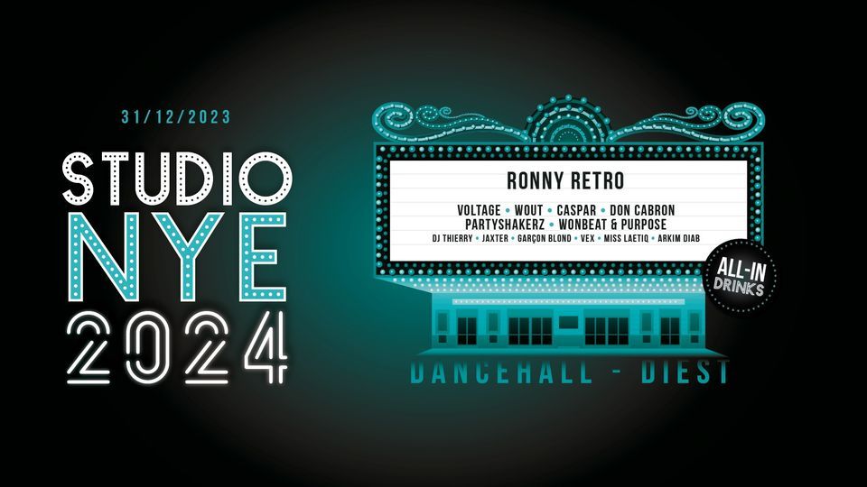 STUDIO NYE 2024 w/ Ronny Retro + House & Techno by Lunighted at ...