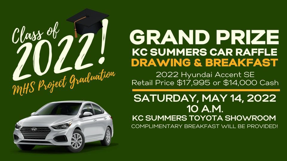 Project Graduation Car Raffle Drawing | KC Summers Toyota, Mattoon, IL ...