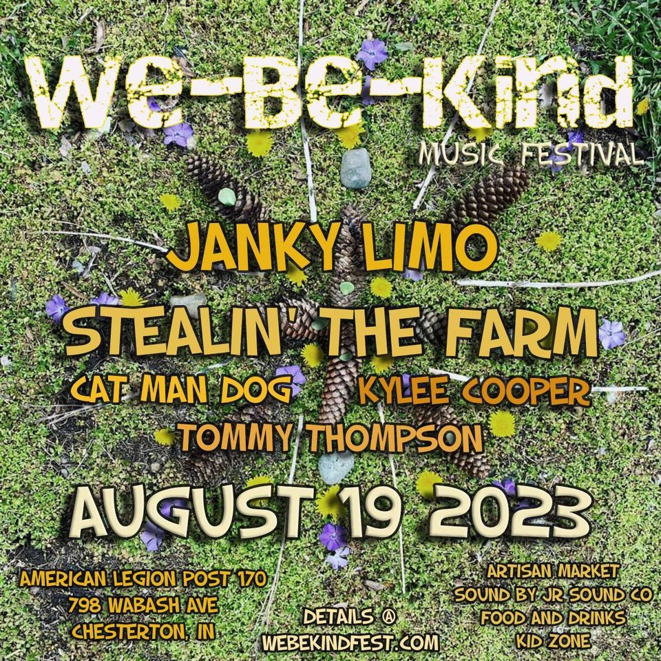 We-Be-Kind Music Festival and Artisan Market | Post 170 American Legion ...