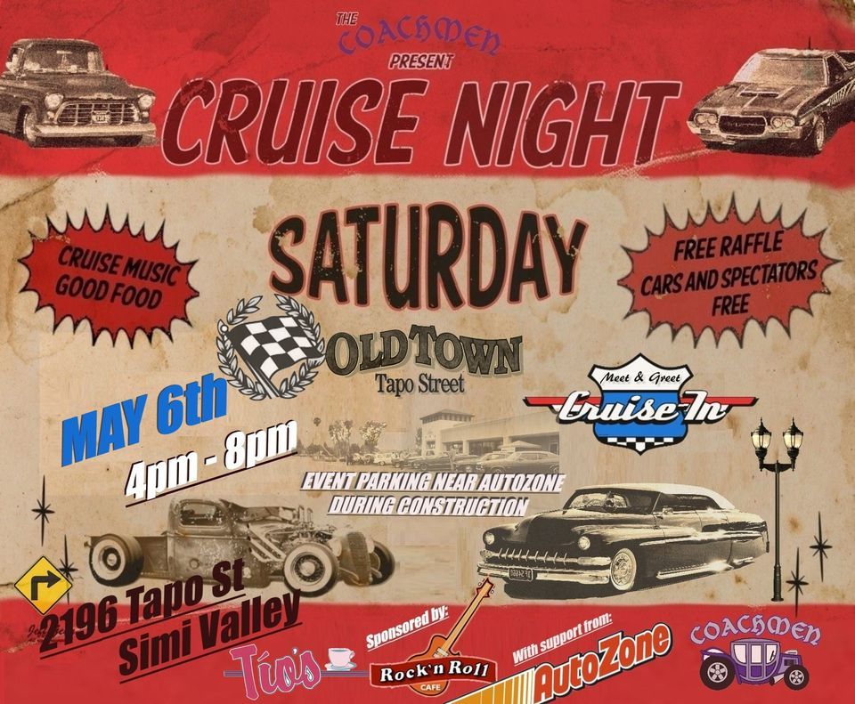 Coachmen Monthly "Cruise-In" at AutoZone, Simi Valley on 6th May, 2023