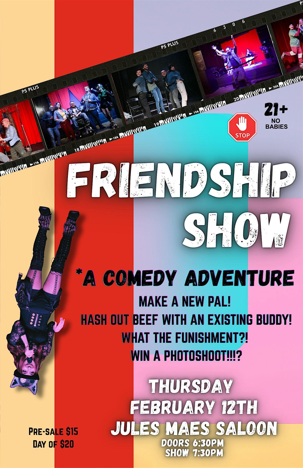Friendship Show! Seattle! at Jules Maes Saloon, Seattle on 12th ...