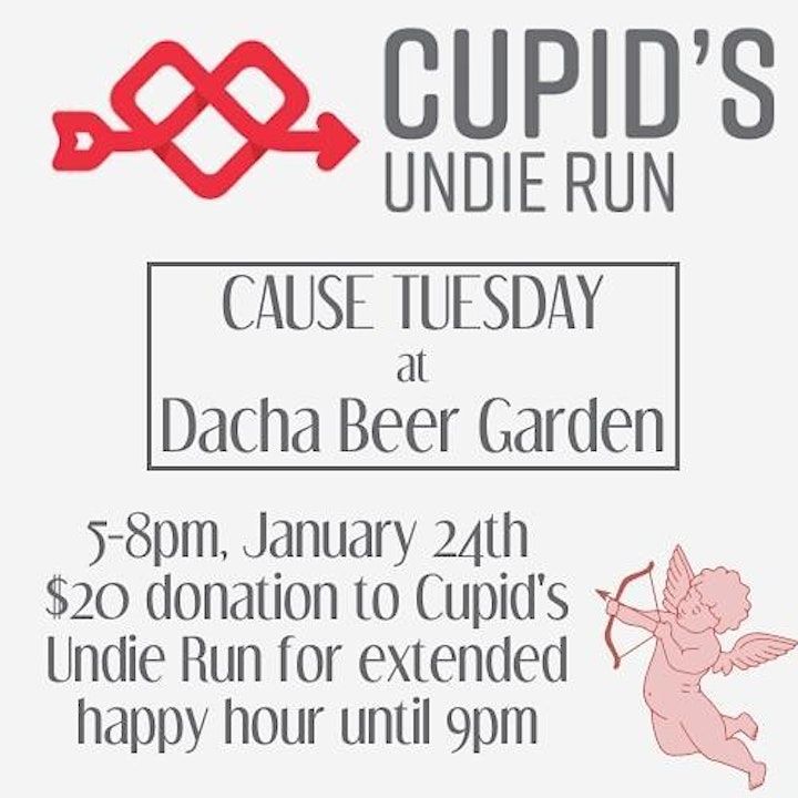 Cupids Undie Run Cause Tuesday | Dacha Beer Garden (Shaw), Washington ...