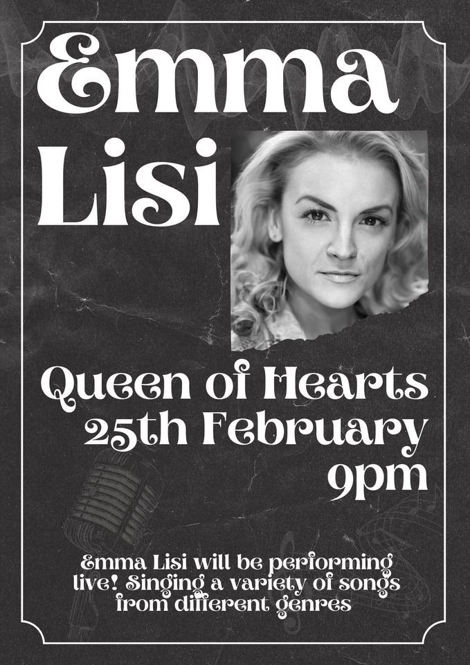 Emma Lisi at Queen Of Hearts, Murdishaw, Runcorn on 25th February, 2023